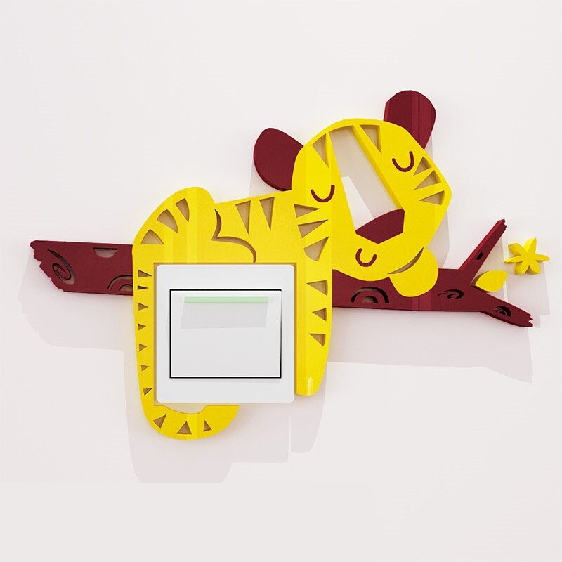 Lover Birds Switch Sticker Kids Bedroom Decor Anim... – Vicedeal