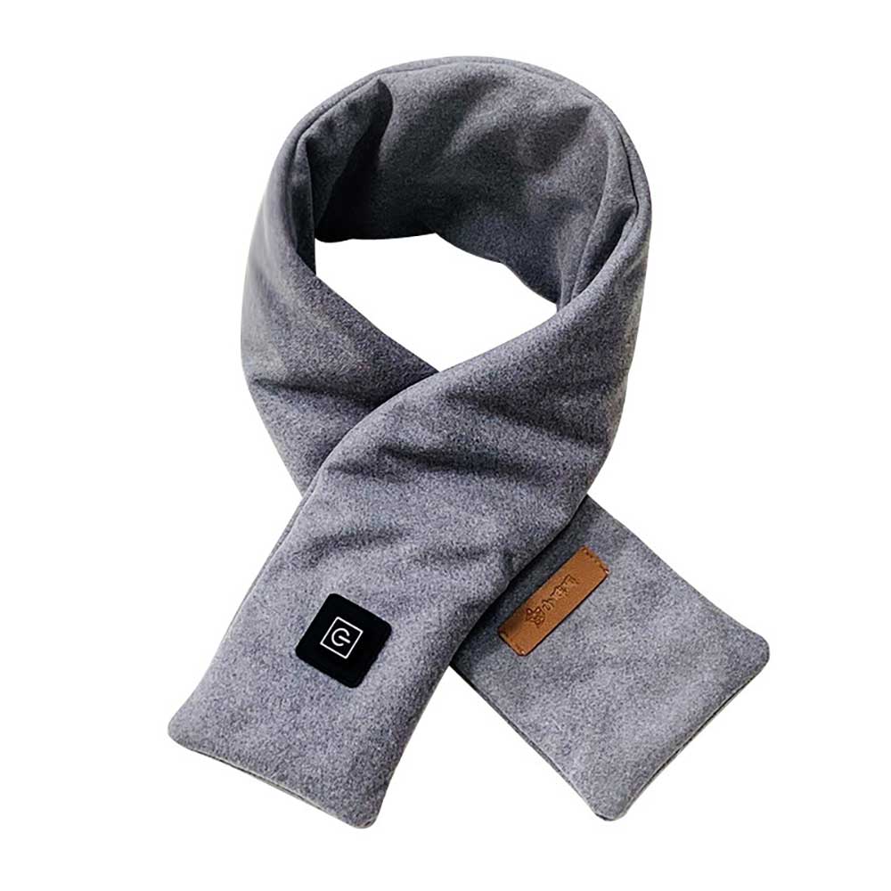 USB Heated Winter Scarf Women Adjust Temperature E... – Grandado