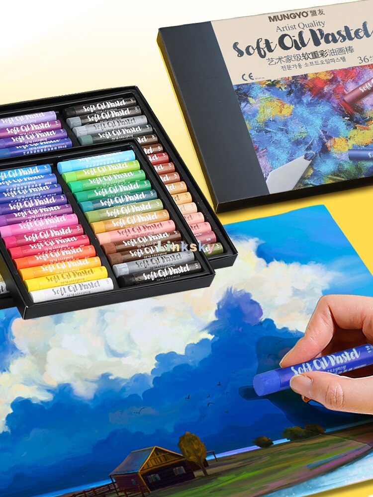 Mungyo Artists Soft Oil Pastels Set of 24,36,48,72... – Vicedeal