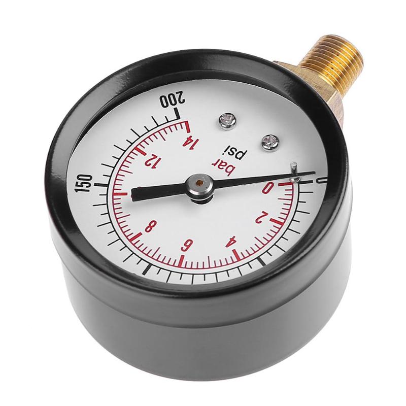 Ts-Z52 Pressure Gauge 1/8Inch Npt Side Mount 0-200... – Grandado