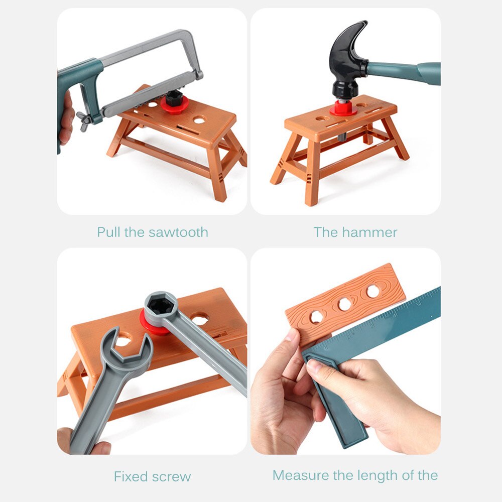 Repair Toolbox Toy Set Game House Simulation Screw... – Grandado