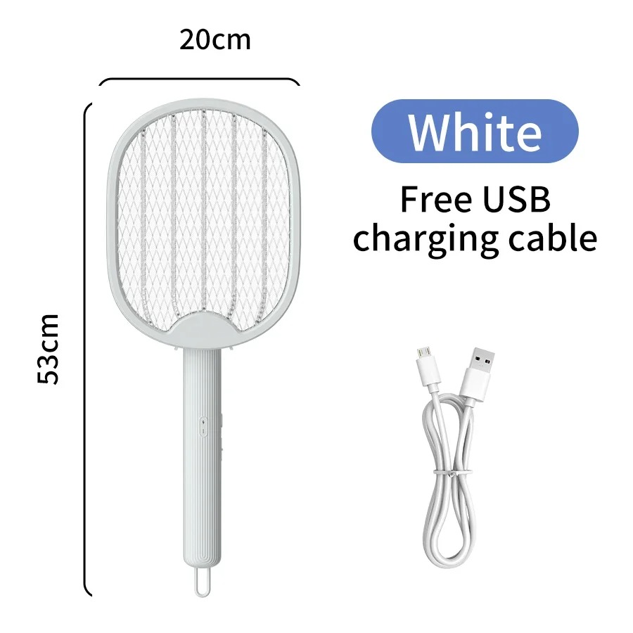 4 In 1 Foldable Electric Mosquito Swatter Killer 3... – Grandado