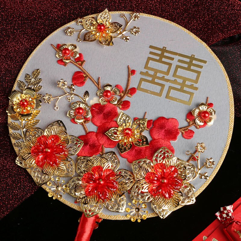 Himstory Rode Bloem Chinese Vintage Bruid Huwelijk... – Grandado