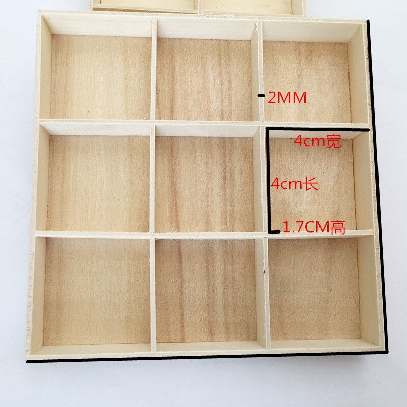 Wooden Drawer Organizer Desk Organizer Divided Sto... – Grandado