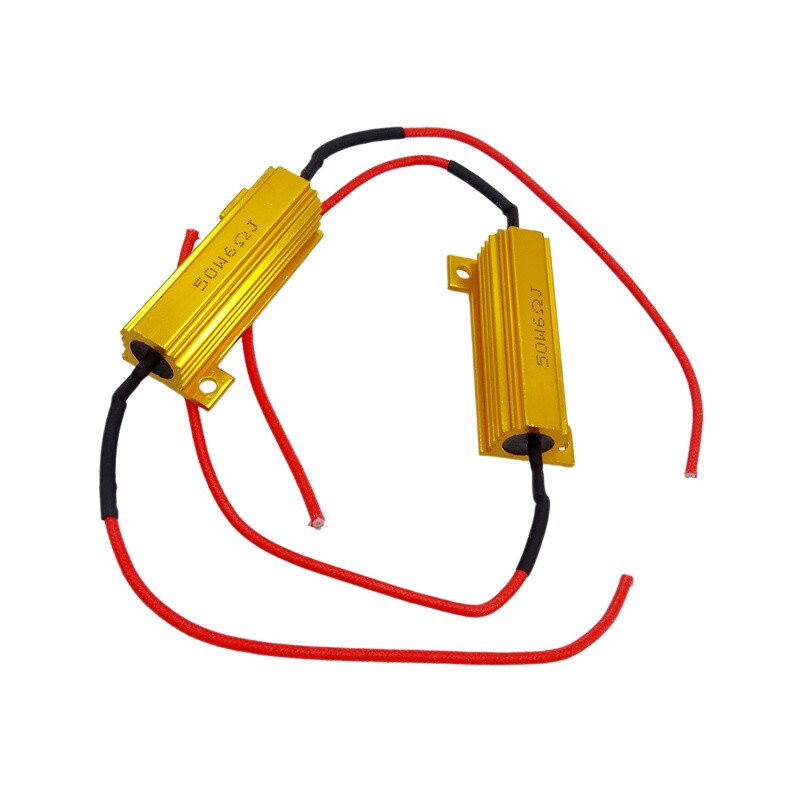 2 Pcs 50W 6 ohm Load Resistors LED Flash Rate Turn... – Grandado
