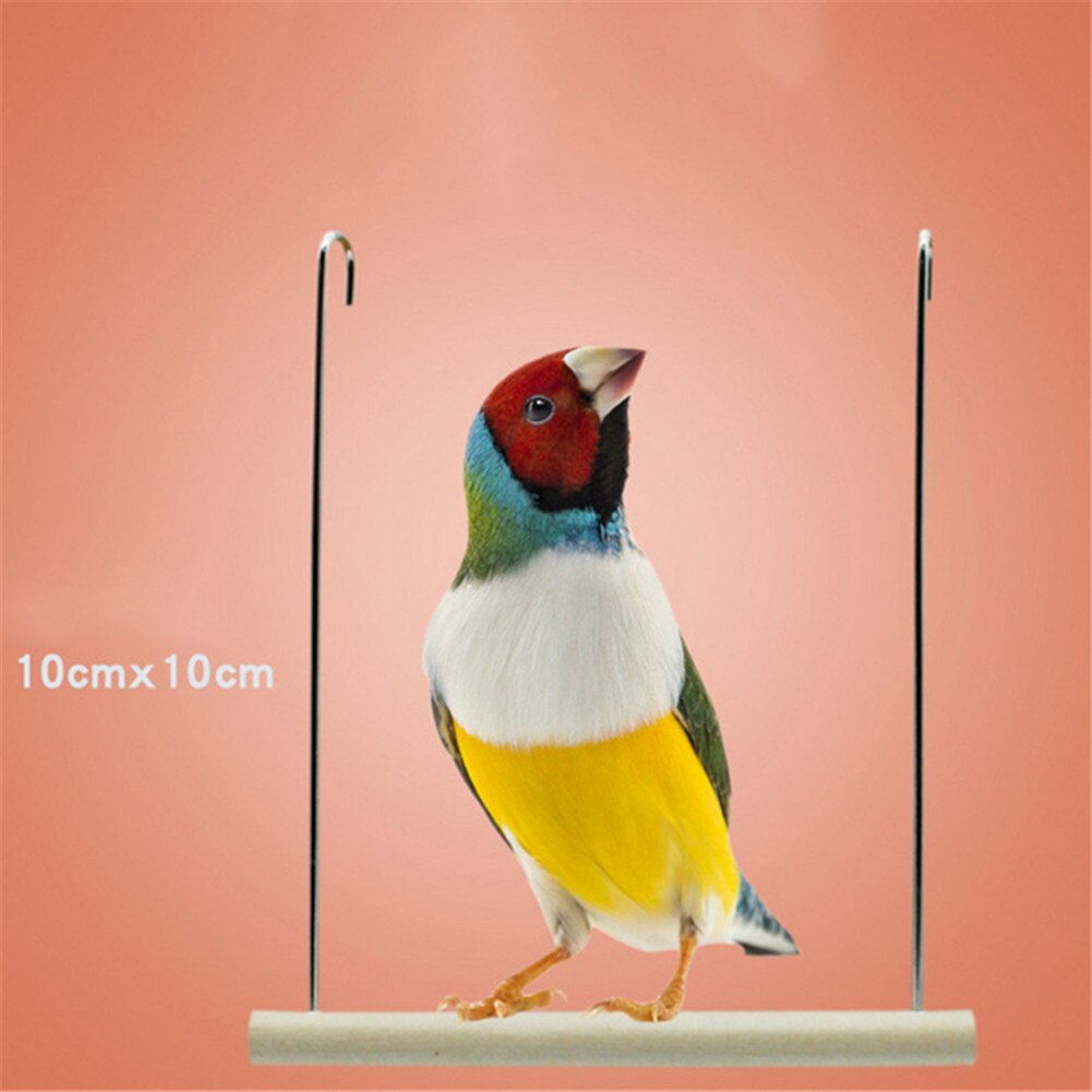 Pet Bird Parrot Parakeet bridge Cockatiel Wood Ham... – Grandado