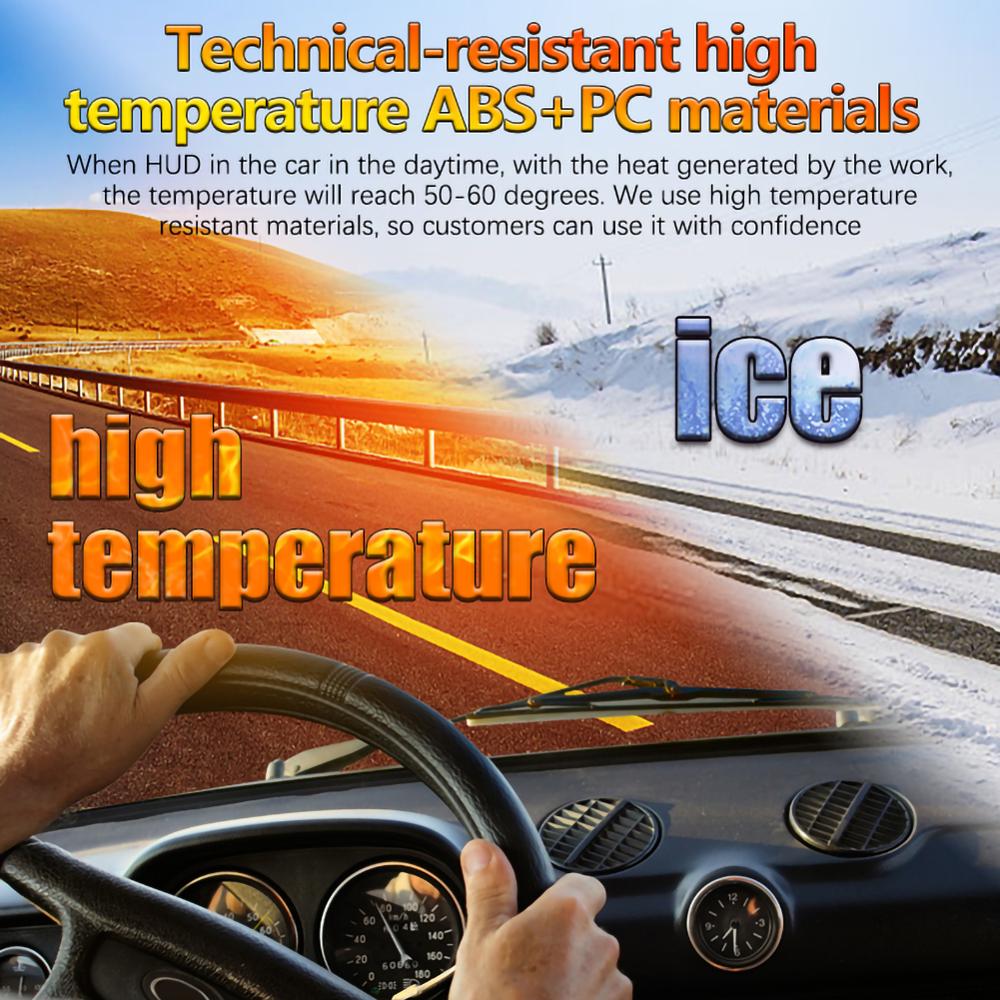 Automotive HUD Head-up Display OBD2 Fault Code Eli... – Vicedeal