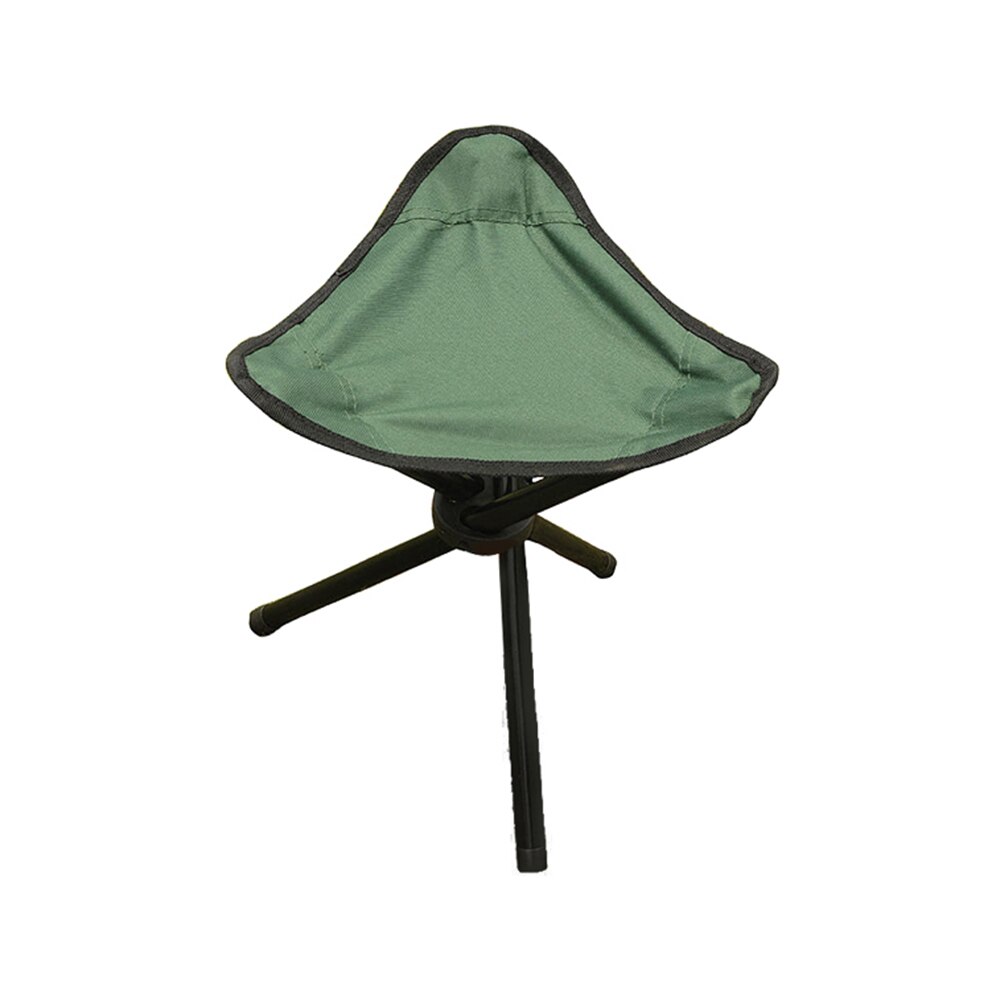 Outdoor folding chair Portable three-legged stool ... – Vicedeal