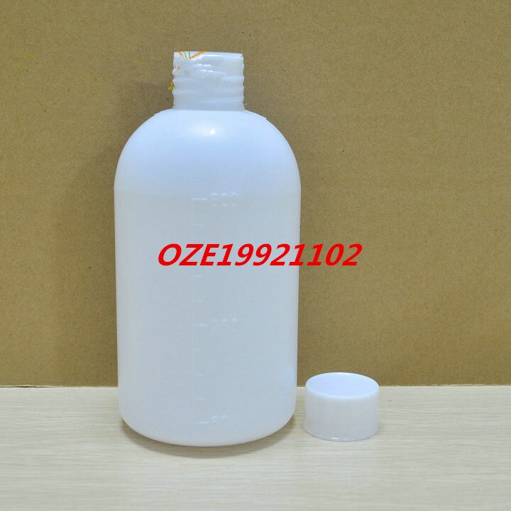 1 st vit plast 500ml kapacitet laboratorieförvarin... – Vicedeal
