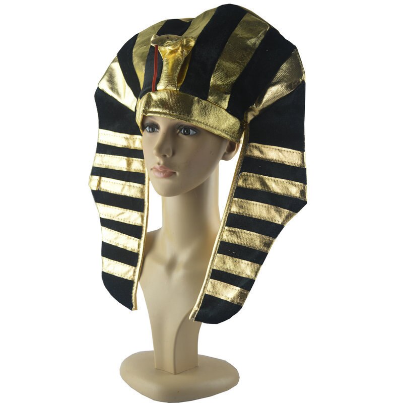 Halloween Cosplay Crown Caps Egyptische Gouden Far... – Vicedeal