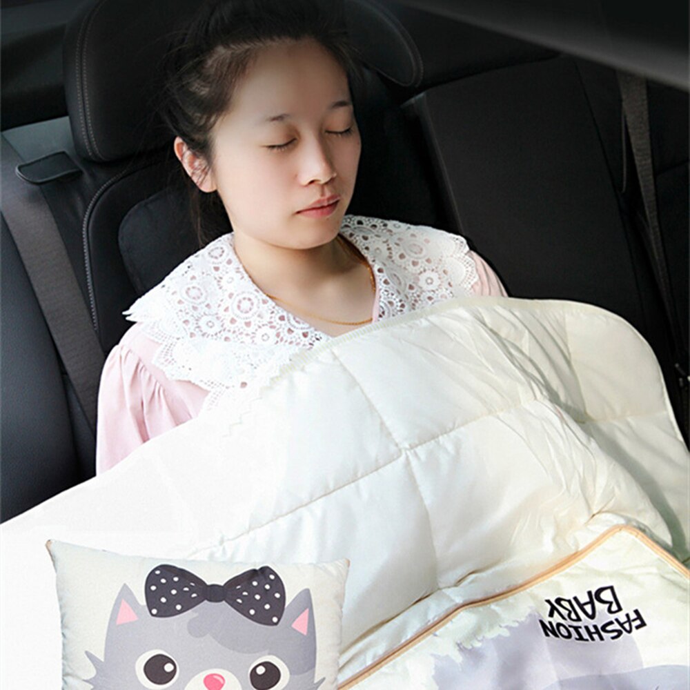 B-LIFE Reizen Deken En Kussen Premium Soft 2 In 1 ... – Grandado