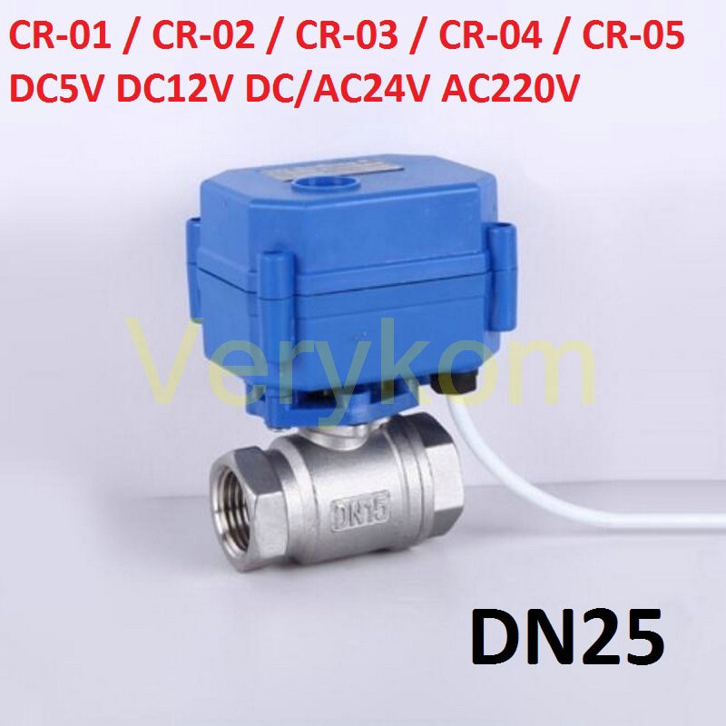 DN25 Stainless Steel Two Way Micro Mini Electrical... – Grandado