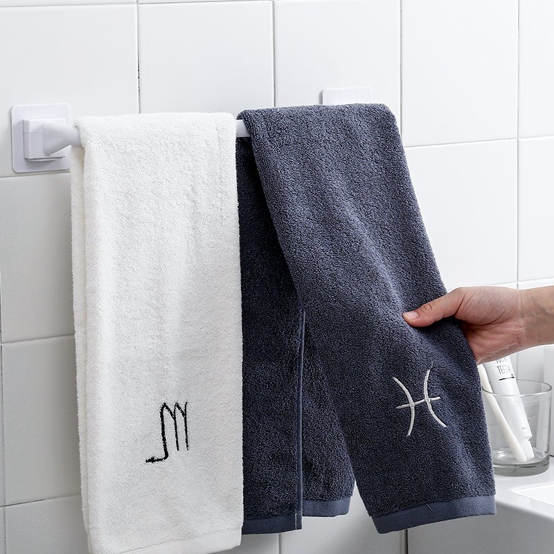 Kitchen Bathroom Towel Rack Storage Rack No Trace ... – Grandado