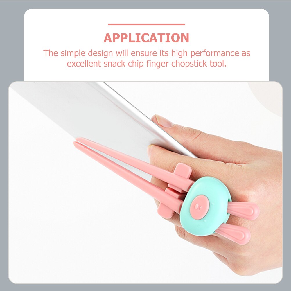 4pcs Chip Finger Chopsticks Snack Finger Chopstick... – Vicedeal