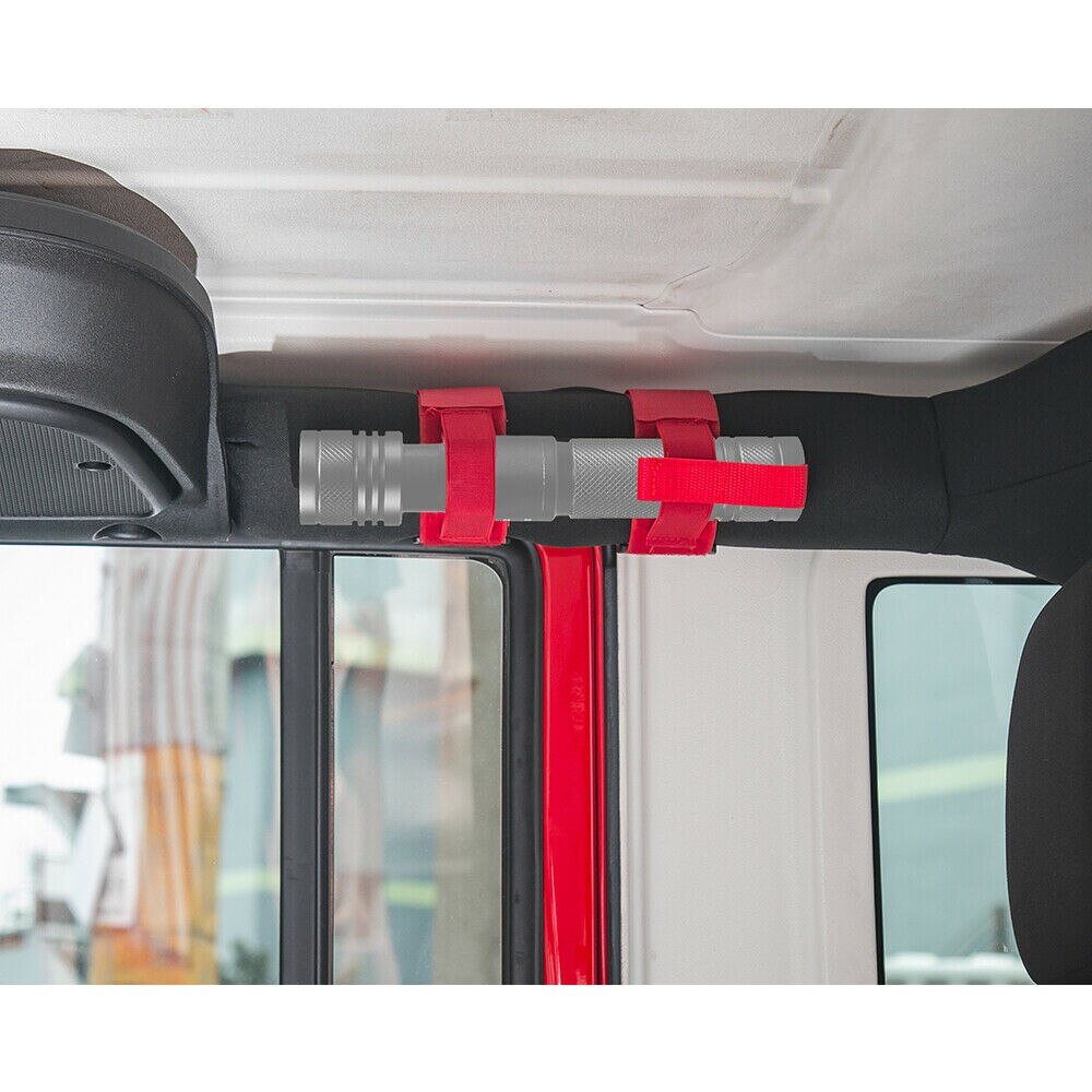 Roll Bar Mount Mag Flashlight Holder Straps fits A... – Grandado