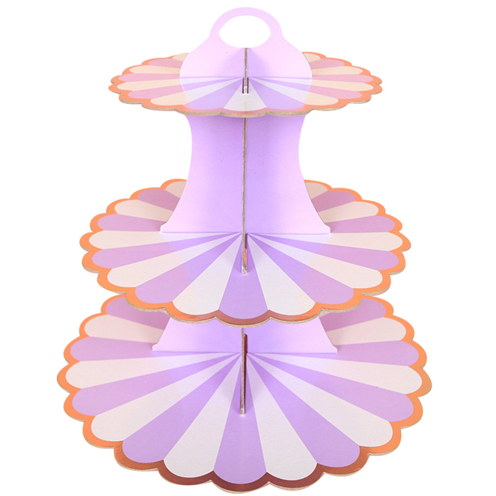 3-Layer Cupcake Stand Ronde Kartonnen Cupcake Houd... – Grandado