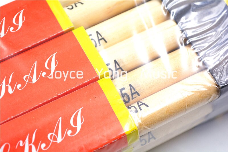 12 Pairs of Niko Maple Wood Oval Tip Drum Sticks 5... – Vicedeal