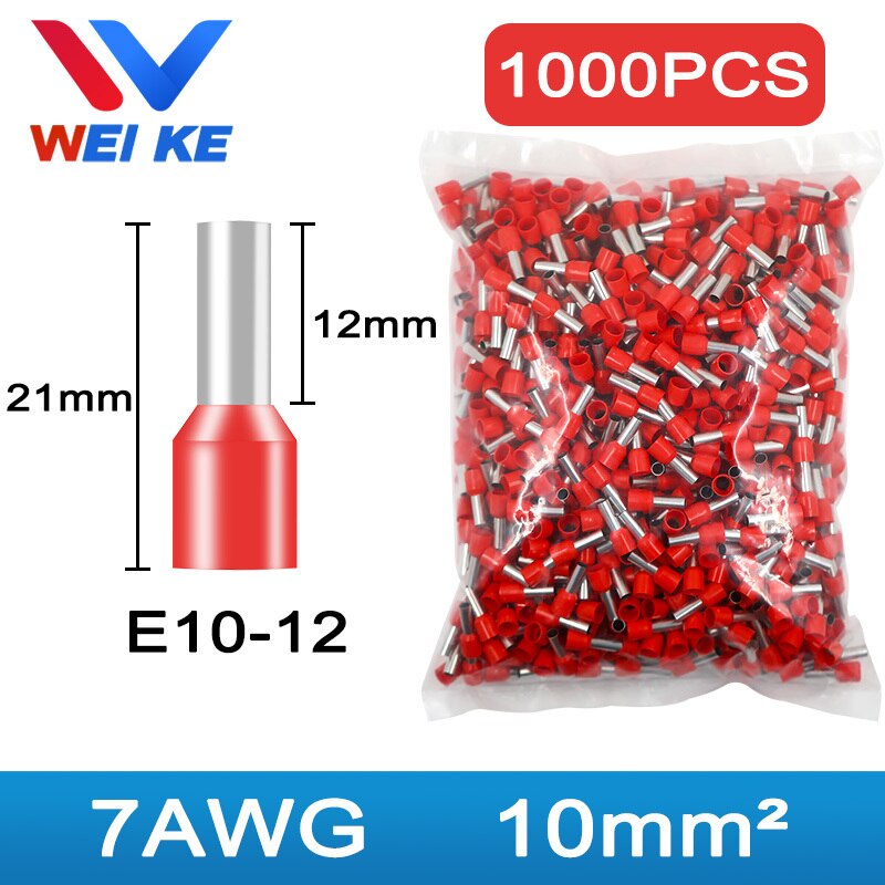 1000PCS/ Pack E0508 E7508 E1008 E1508 Electrical W... – Vicedeal