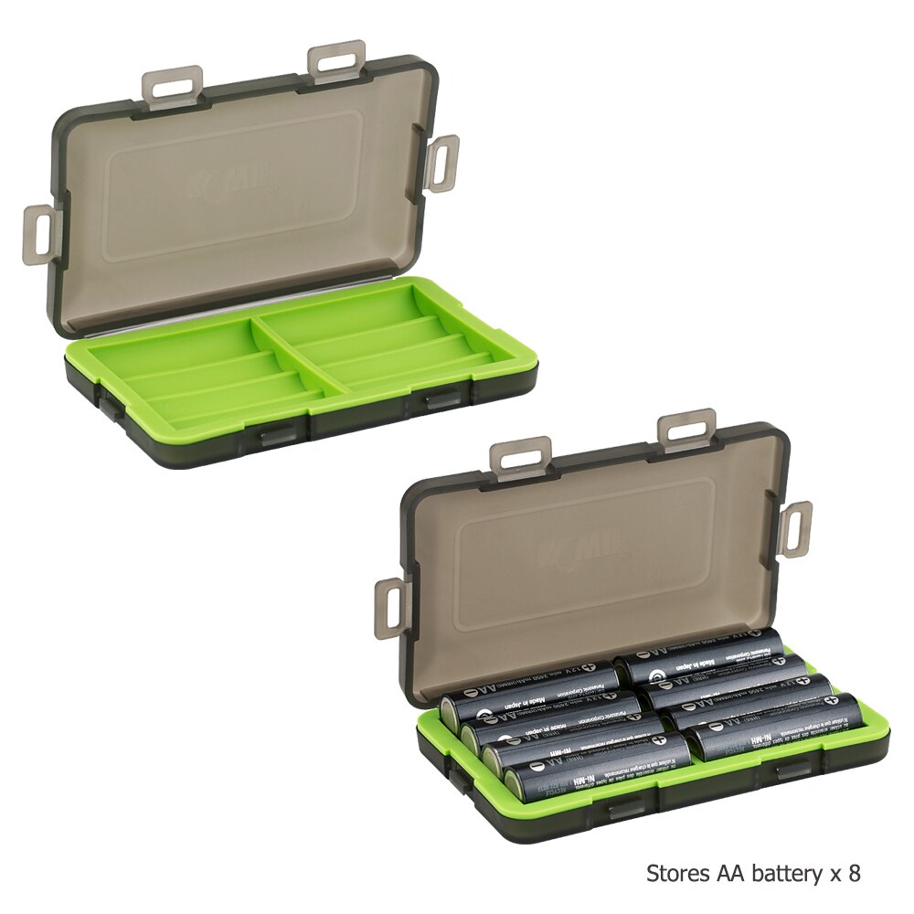 8 Slots AA Battery Case Holder Waterproof Storage ... – Grandado