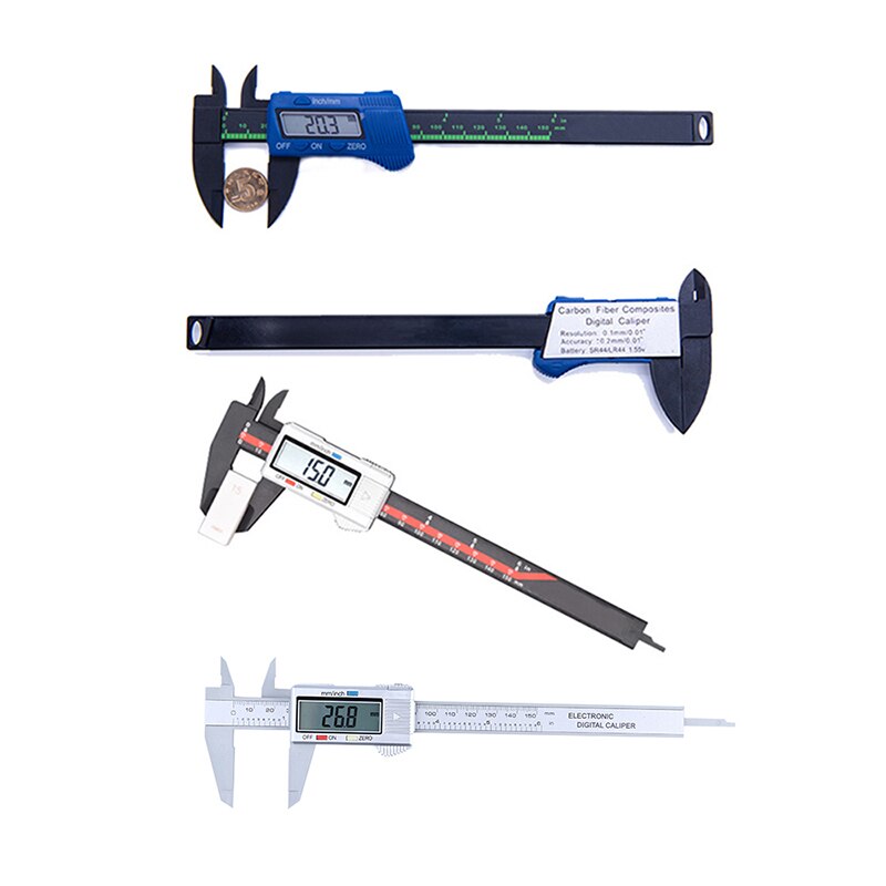 Composite Vernier Digital Electronic Caliper Ruler... – Grandado