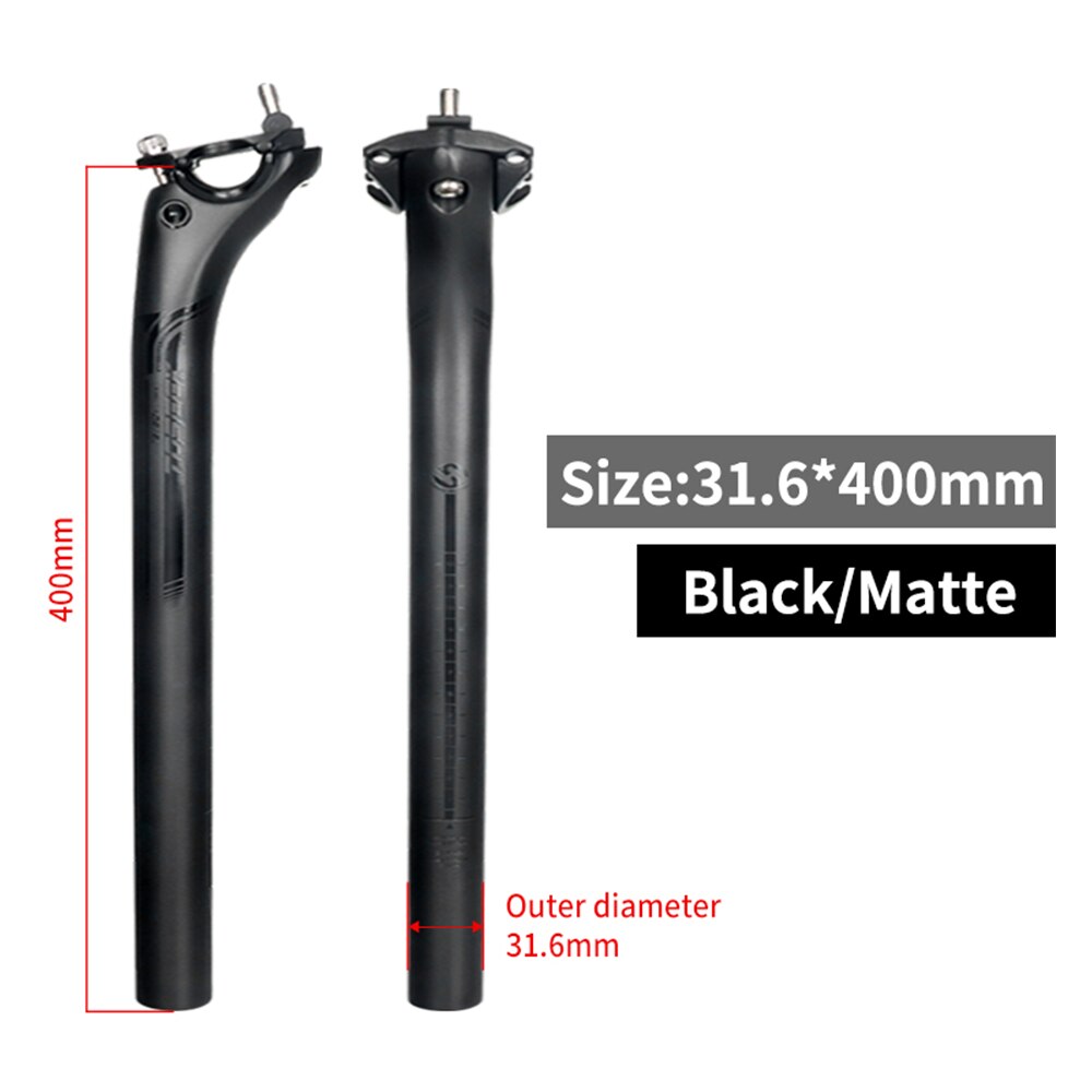 Carbon Zadelpen 27.2/30.8/31.6Mm Mtb/Racefiets Zad... – Vicedeal