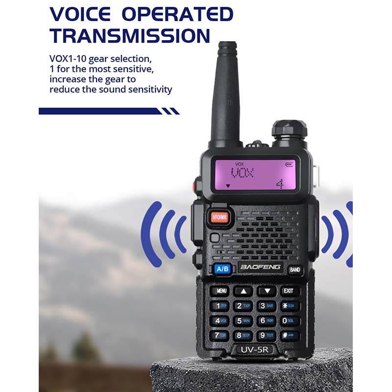 2Sets UV 5R Walkie Talkie Radio Station Comunicado... – Grandado