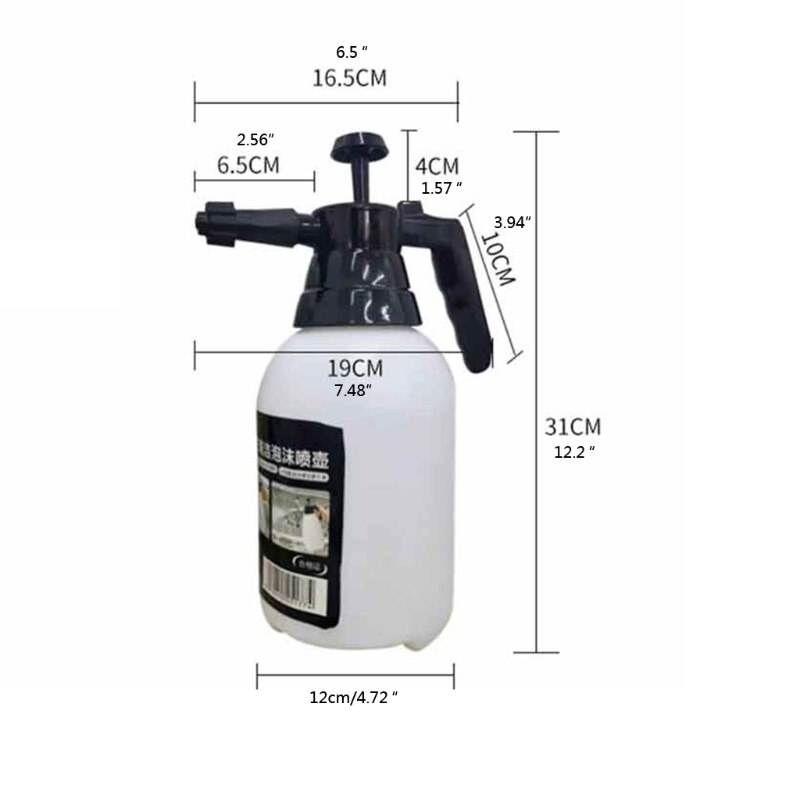 Garden Pump Sprayer Manual Pressure Lawn Sprayer B... – Grandado