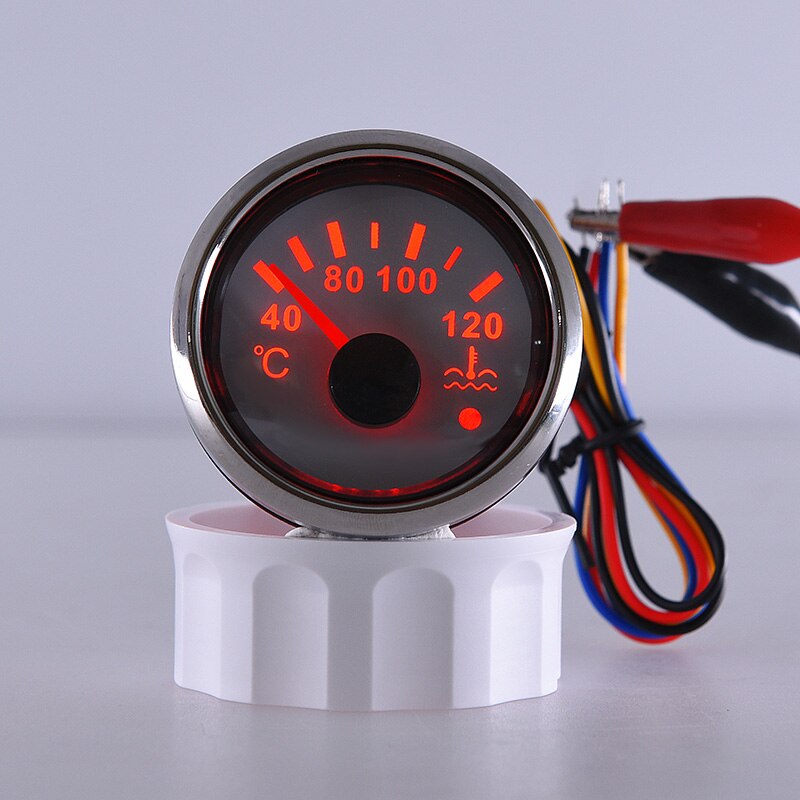 40-120℃ Water Temp Gauge Waterproof Car Boat Motor... – Vicedeal