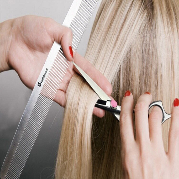 Metal titanium steel comb hair salon set comb stro... – Vicedeal