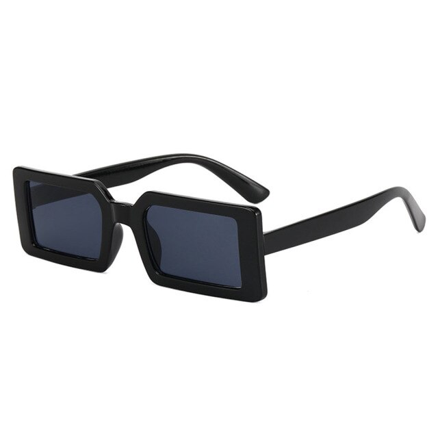 Vintage Style Rectangle Sunglasses Women Small Fra... – Grandado