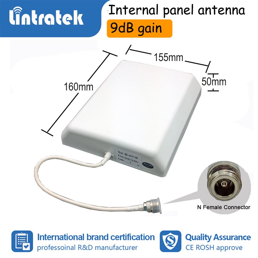 9dB Gain Interne Panel Antenne 700 ~ 2700Mhz 2G 3G... – Vicedeal
