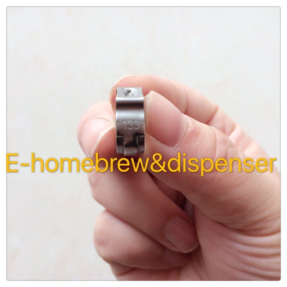 Ear Clamp,Stepless single ear Clamp,Hose Clamp,Pin... – Grandado