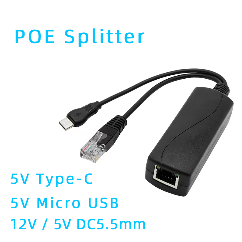 48VPoE Splitter 5v POE usb tpye-C Power Over Ether... – Vicedeal