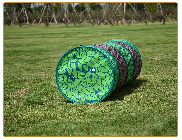 Outdoor Play Tunnel Foldable Kids Play Game Tube P... – Grandado