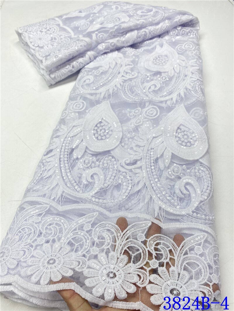 White African Lace Fabric Lace French Lace Fabric ... – Grandado