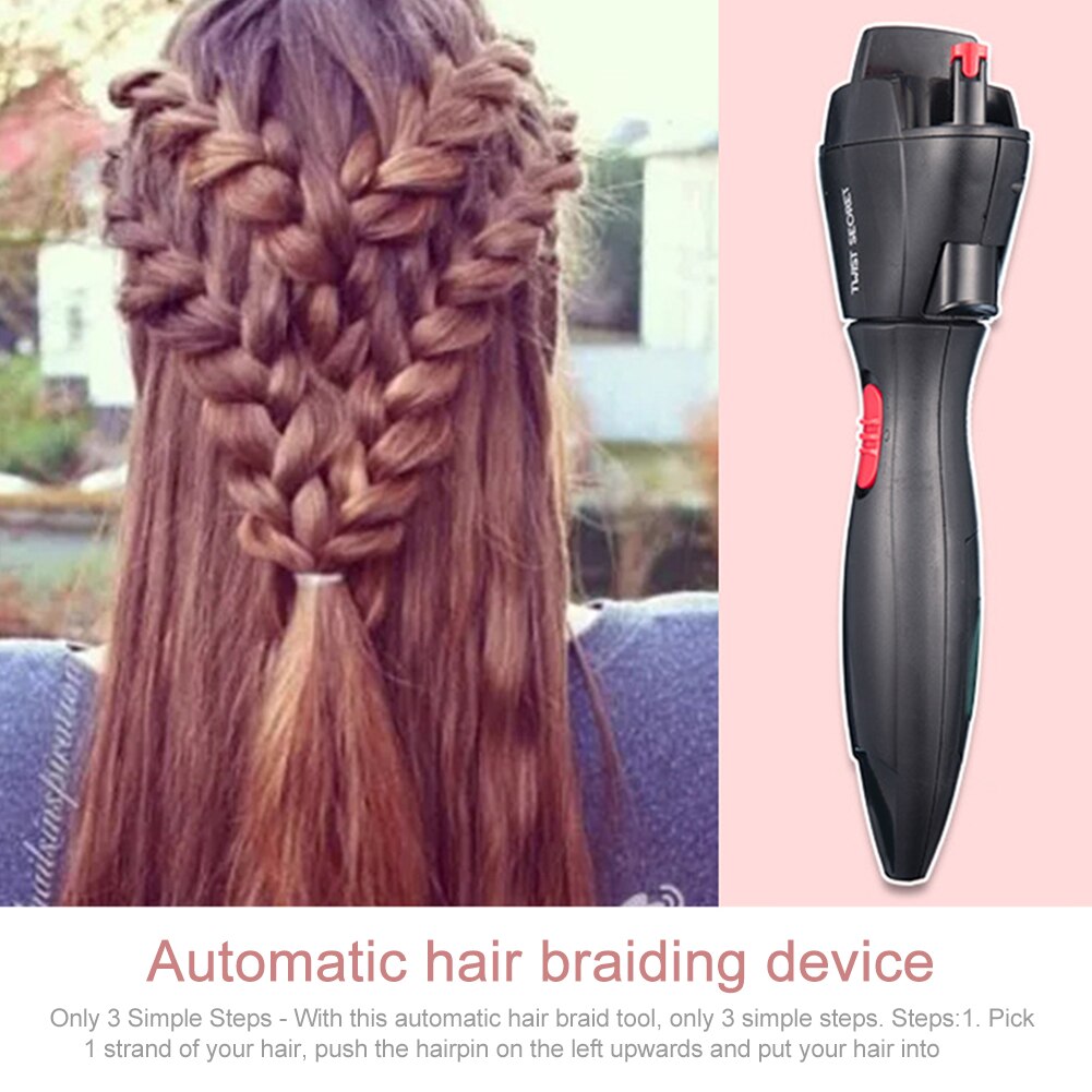 Automatic Hair Braider Styling Tools Smart Quick E... – Grandado