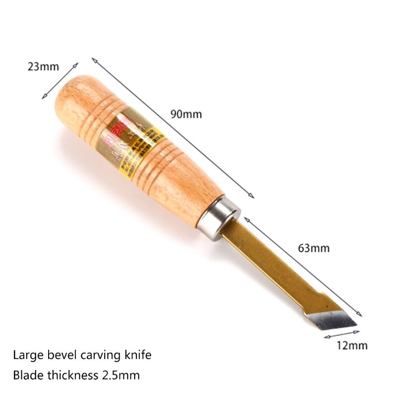 6pcs Gilded Lathe Wood Carving Chisels DIY Hand Ca... – Grandado