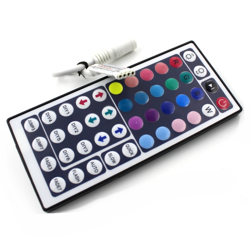 DC 5V 12V 24V 6A 44Schlüssel RGB Mini IR Fernbedie... – Grandado