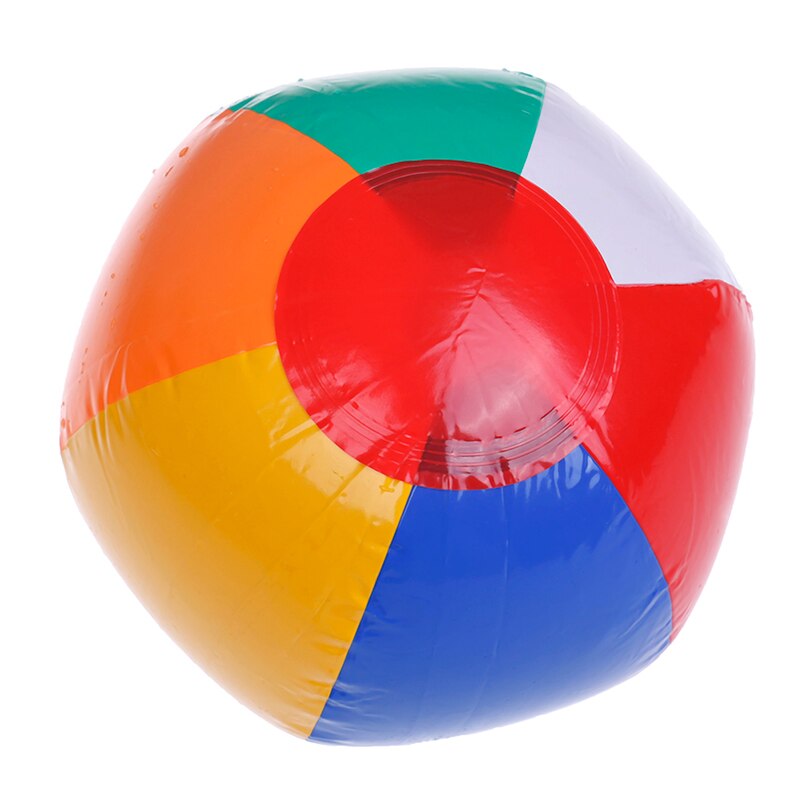 1PC 15CM Rainbow-Color Inflatable Beach Ball Kid's... – Grandado