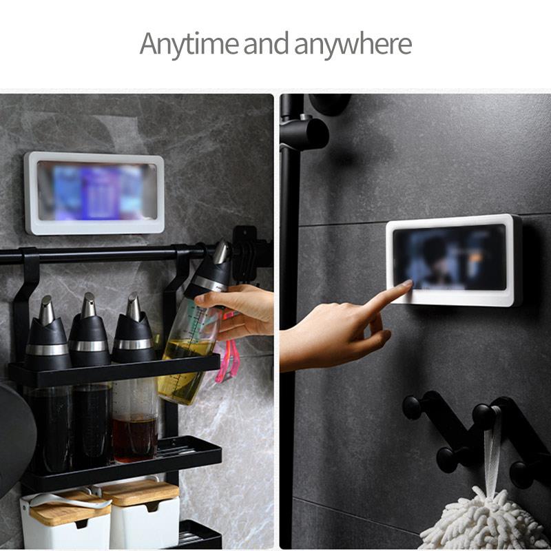 Anti-Fog Sealed Storage Box Kitchen Phone Holder C... – Grandado