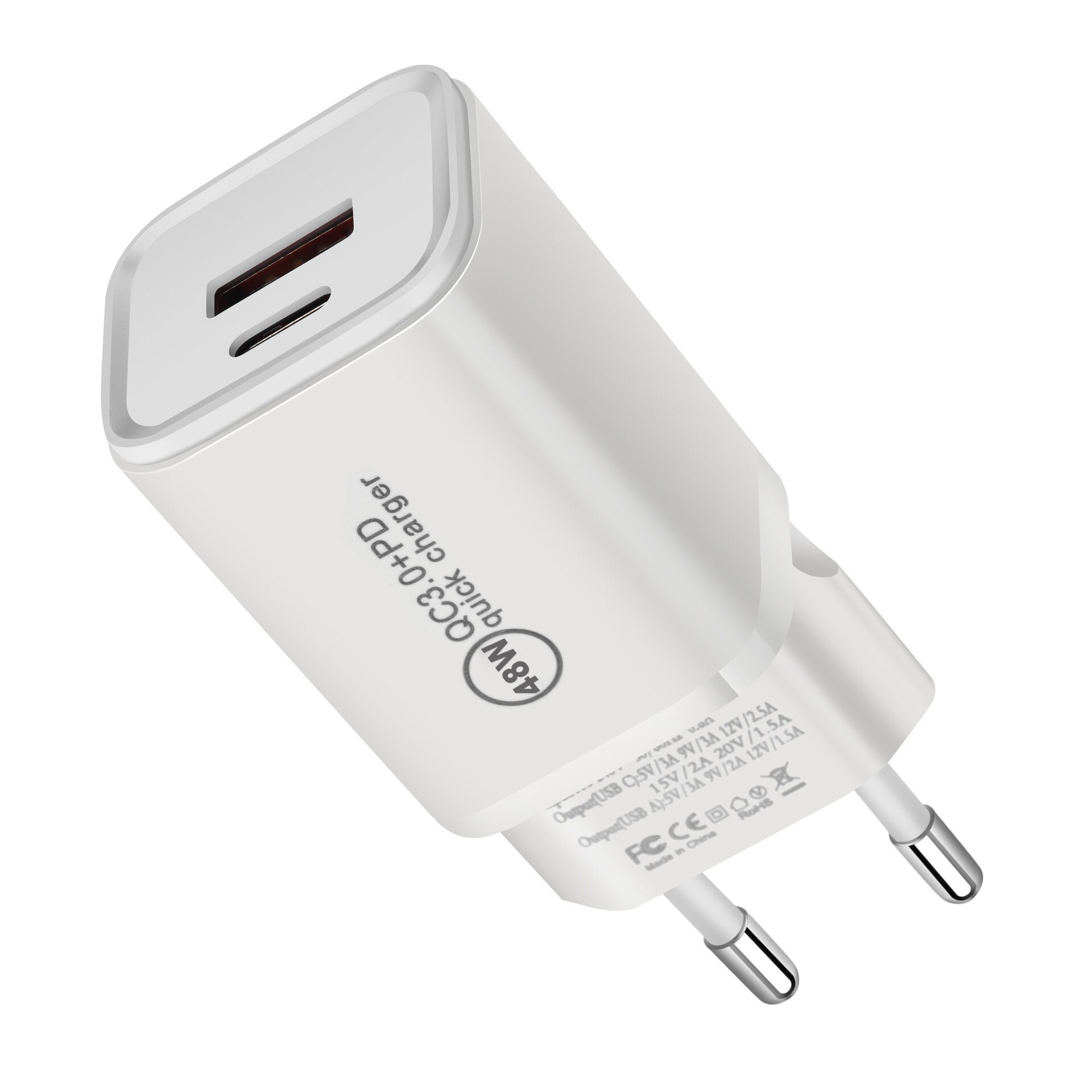 Cargador rápido 3,0 QC PD 48W PD3.0 QC3.0 USB tipo... – Vicedeal