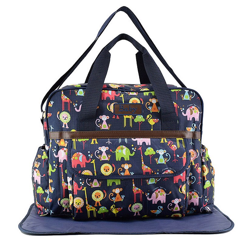 Cartoon Pattern Waterproof PVC Mummy bag Multi-poc... – Grandado