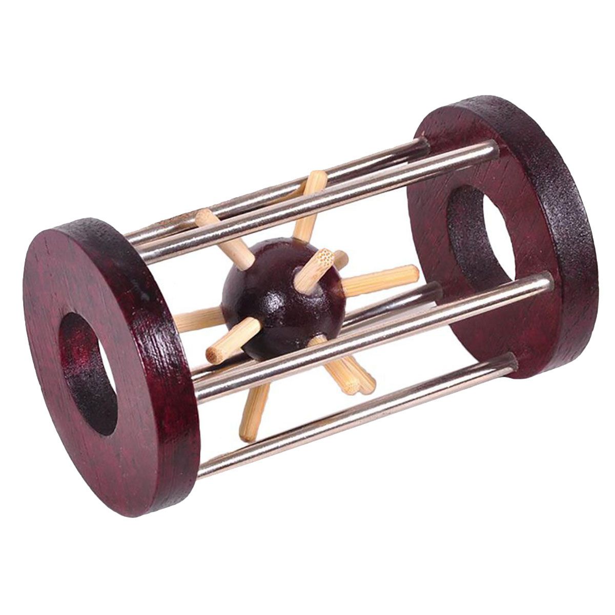 Houten Tetrakaidecahedron Lock Logic Puzzel Burr P... – Grandado