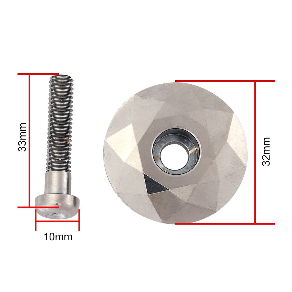 MTB Bike Stem Headset Top Cap Aluminium Alloy Bicy... – Vicedeal