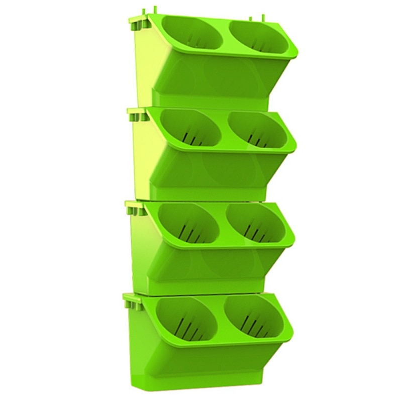 Garden Modular Type Plant Wall Flower Pot Vertical... – Grandado
