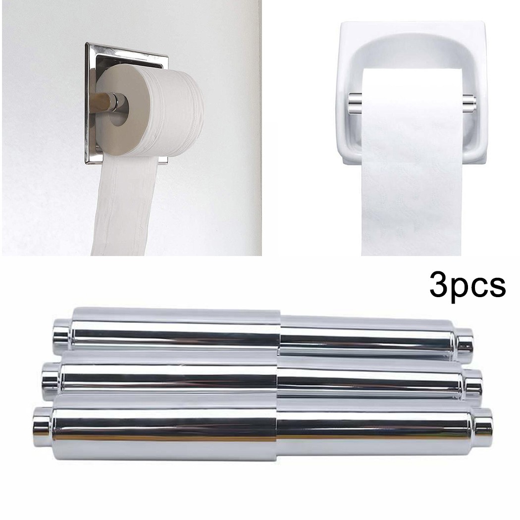 Home Bathroom Toilet Roll Spindle Spring Loaded Re... – Grandado