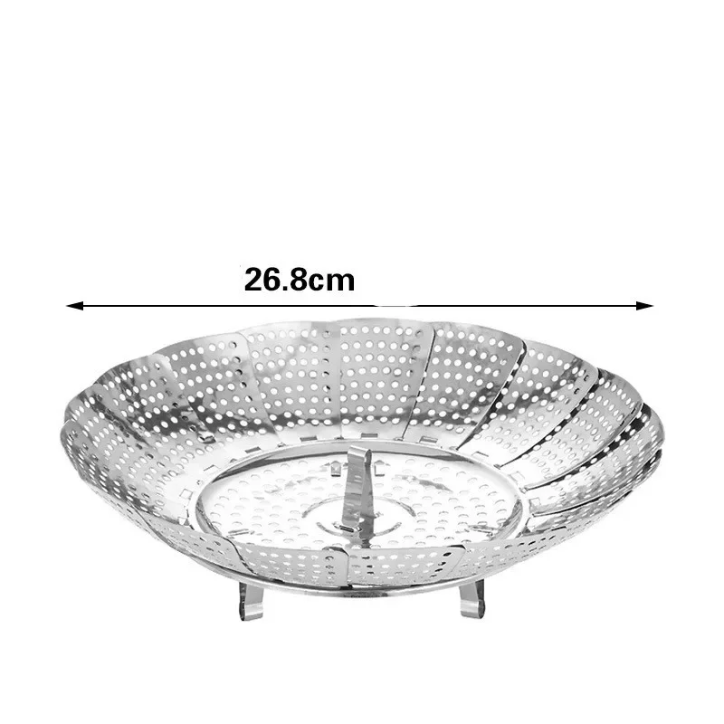 Folding Dish Steam Stainless Steel Food bun Steame... – Grandado