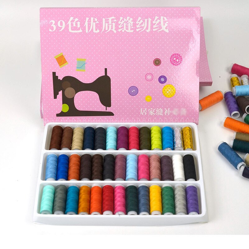 39 Colors Sewing Thread Polyester For Clothing Fab... – Grandado