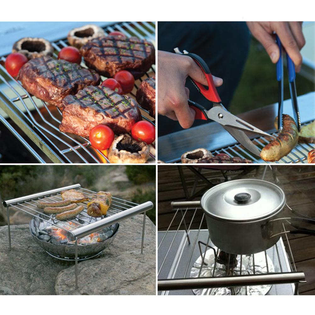 Mini Portable Pocket Stainless Steel BBQ Grill Out... – Grandado