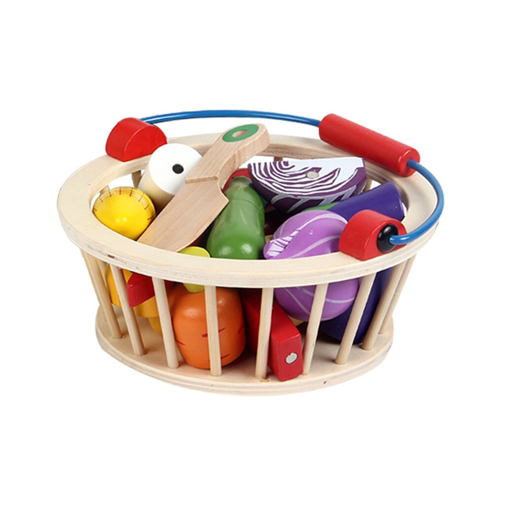 Kind Pretend Rollenspel Magnetische Houten Scherpe... – Grandado